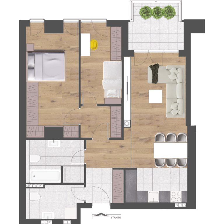 Stan S07L3 - Palata Banja Luka